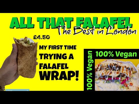 All That Falafel 100% VEGAN! Food Review London Bridge Borough Market ...