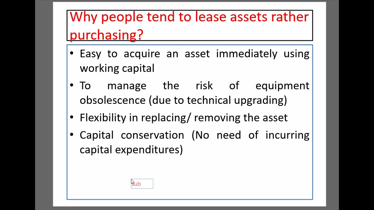 SLFRS-16 Leases theory part 01 - YouTube