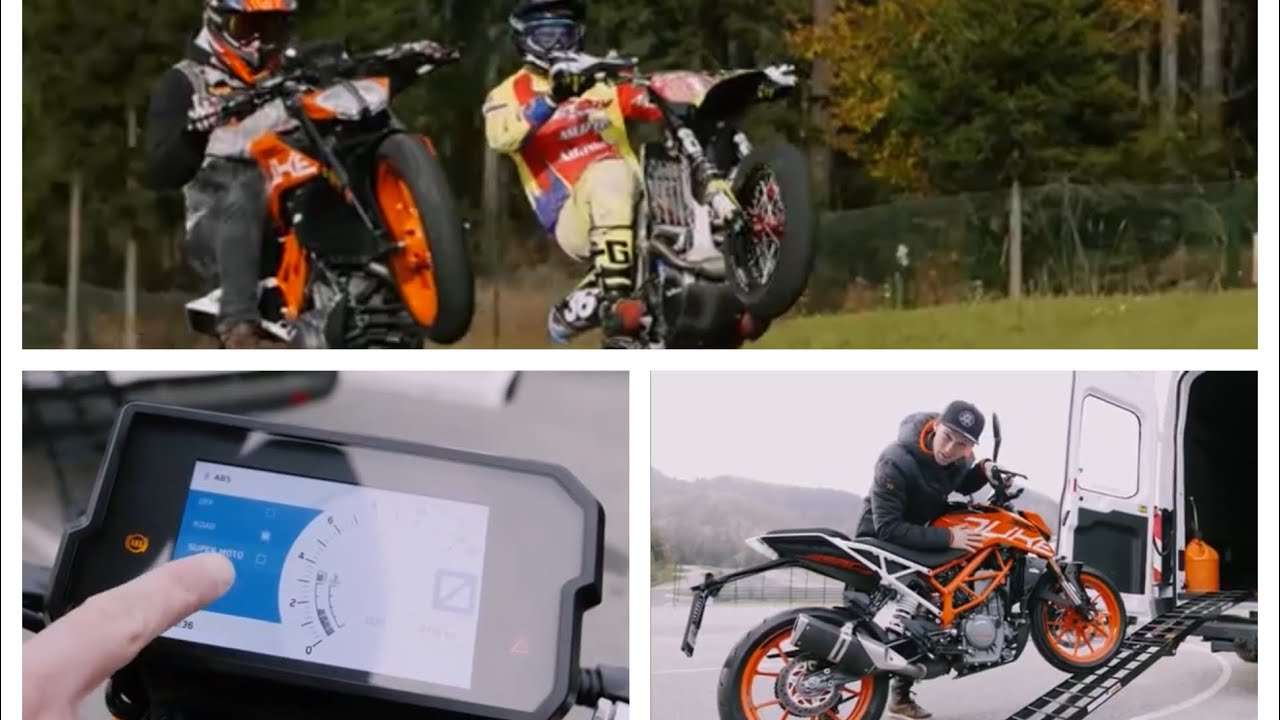 Ktm duke 390 supermoto - YouTube
