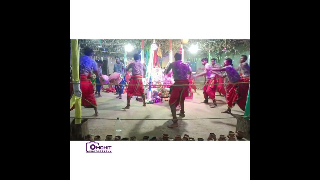 Karmi setting Sambalpuri song kirtan party kandola At Dhumabhantha - YouTube