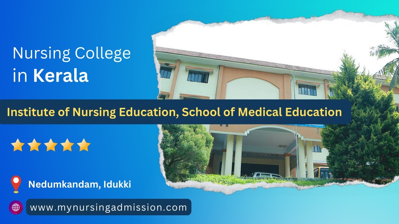 Institute of Nursing Education, SME - Idukki | Nursing Colleges In ...
