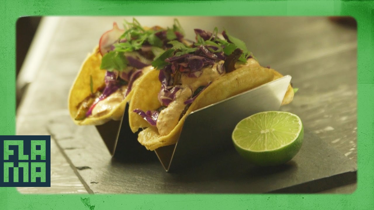 Just Tacos || Crispy Veggie Taco ft. Chef Roblé - YouTube