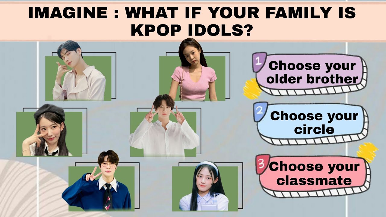 IMAGINE : WHAT IF YOUR FAMILY IS KPOP IDOL? - YouTube