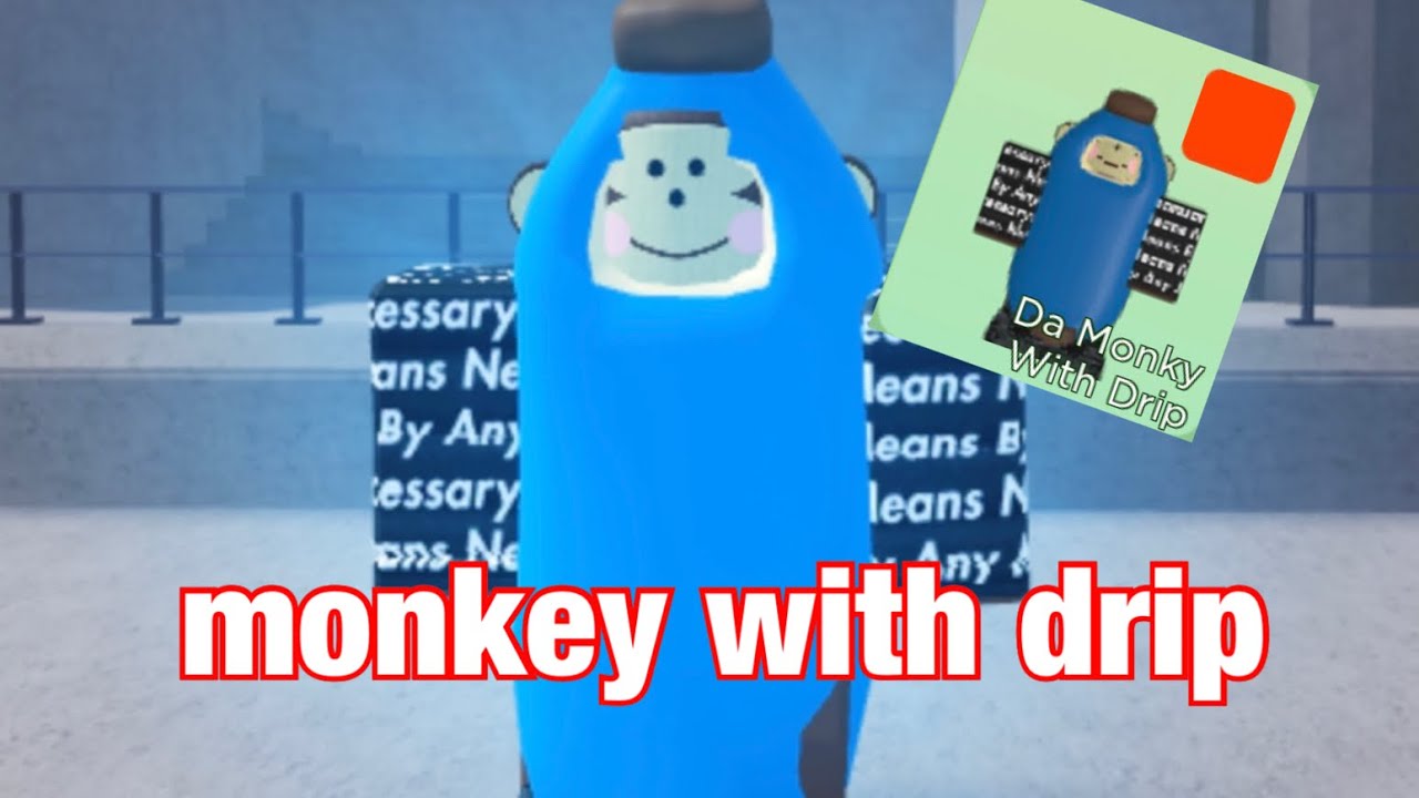 Da monkey with drip | roblox arsenal - YouTube