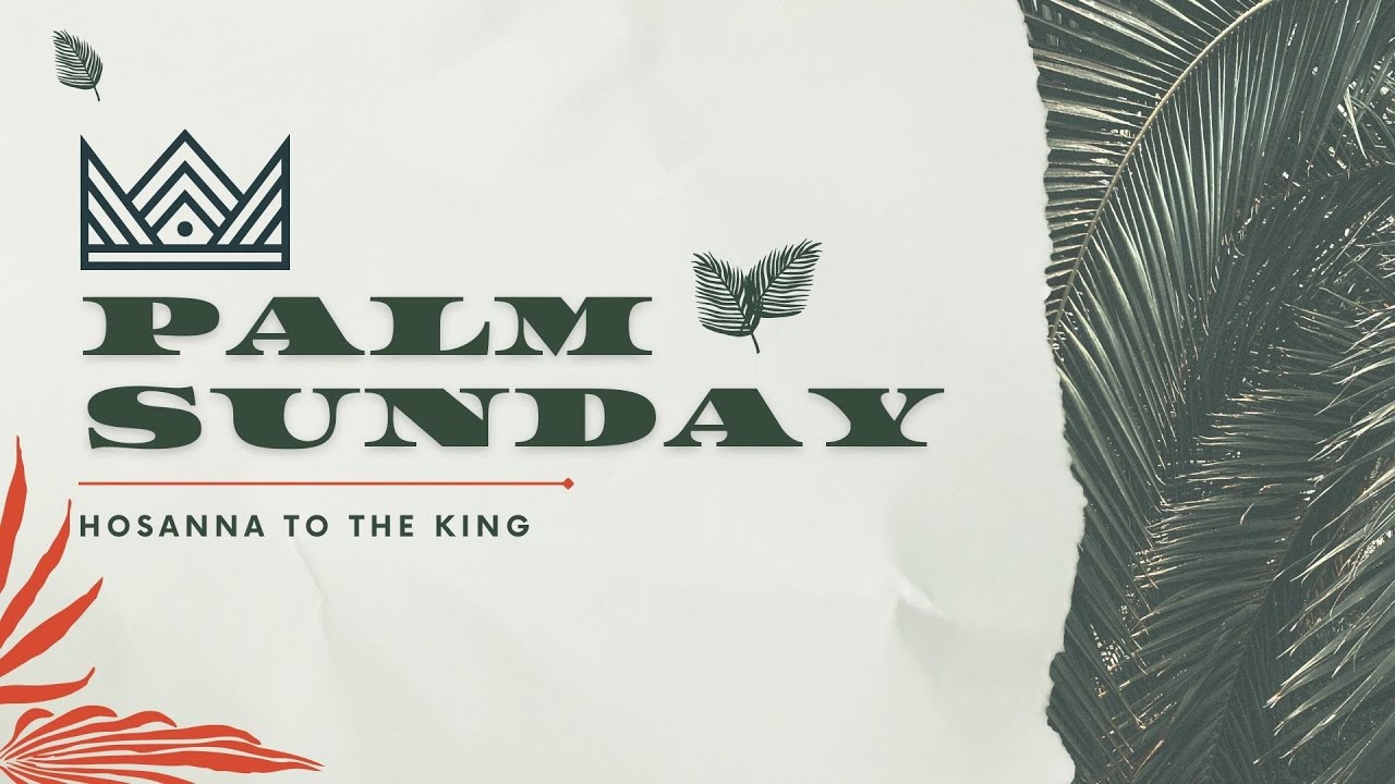 Palm Sunday - King Jesus - Pastor Susan Smith - YouTube