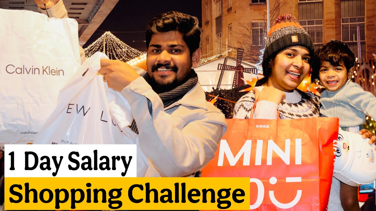 UKയിൽ എന്റെ 1 day Salary കൊണ്ട് വാങ്ങിക്കുട്ടിയത് | 1 Day Salary ...