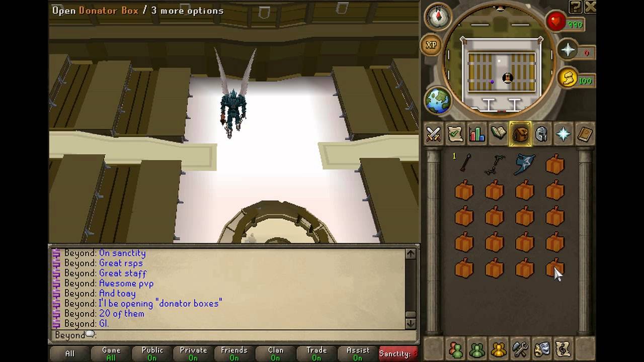 Sanctity 667 RSPS | Donator Box Opening | Come join - YouTube