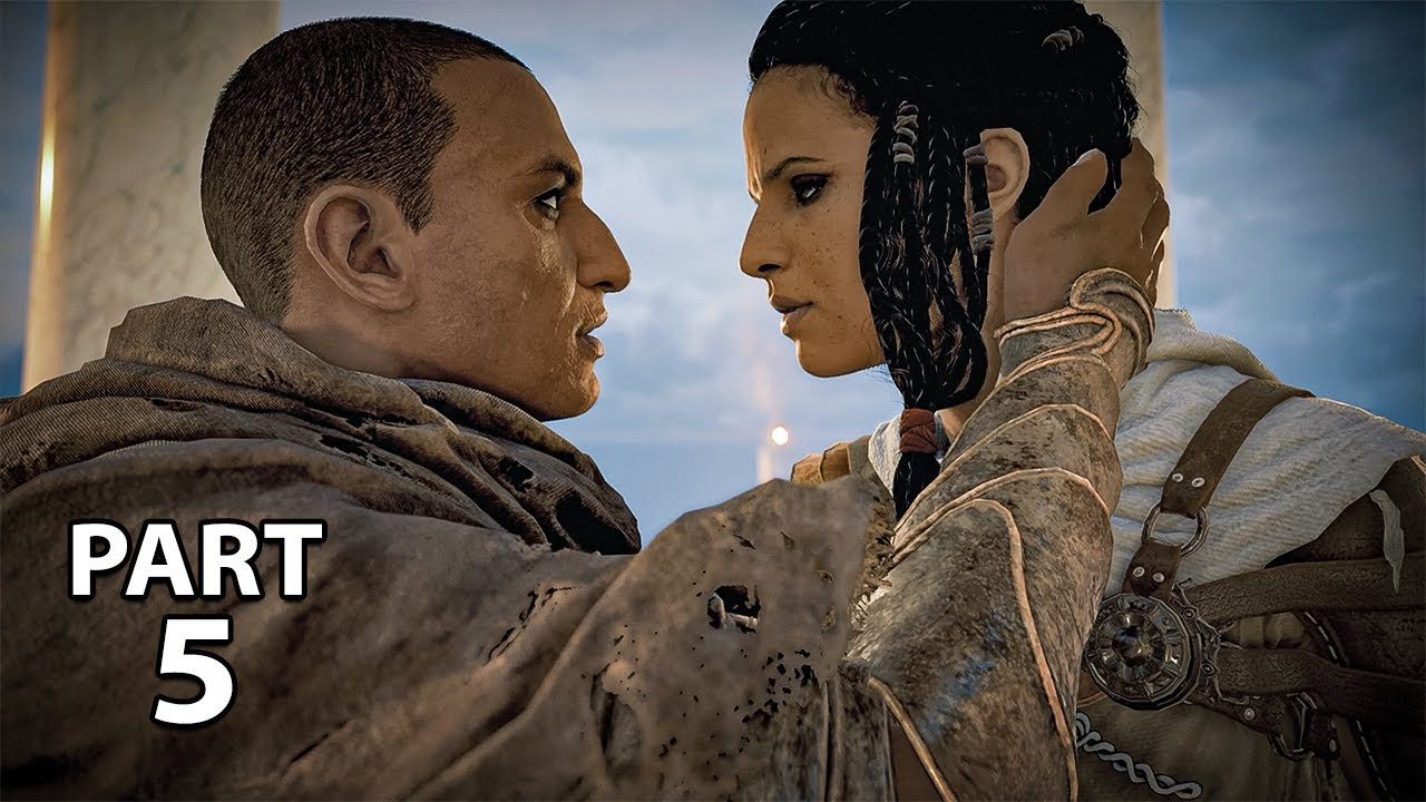 Bayek & Aya After Eudoros’ Death || Assassin’s Creed Origins ...