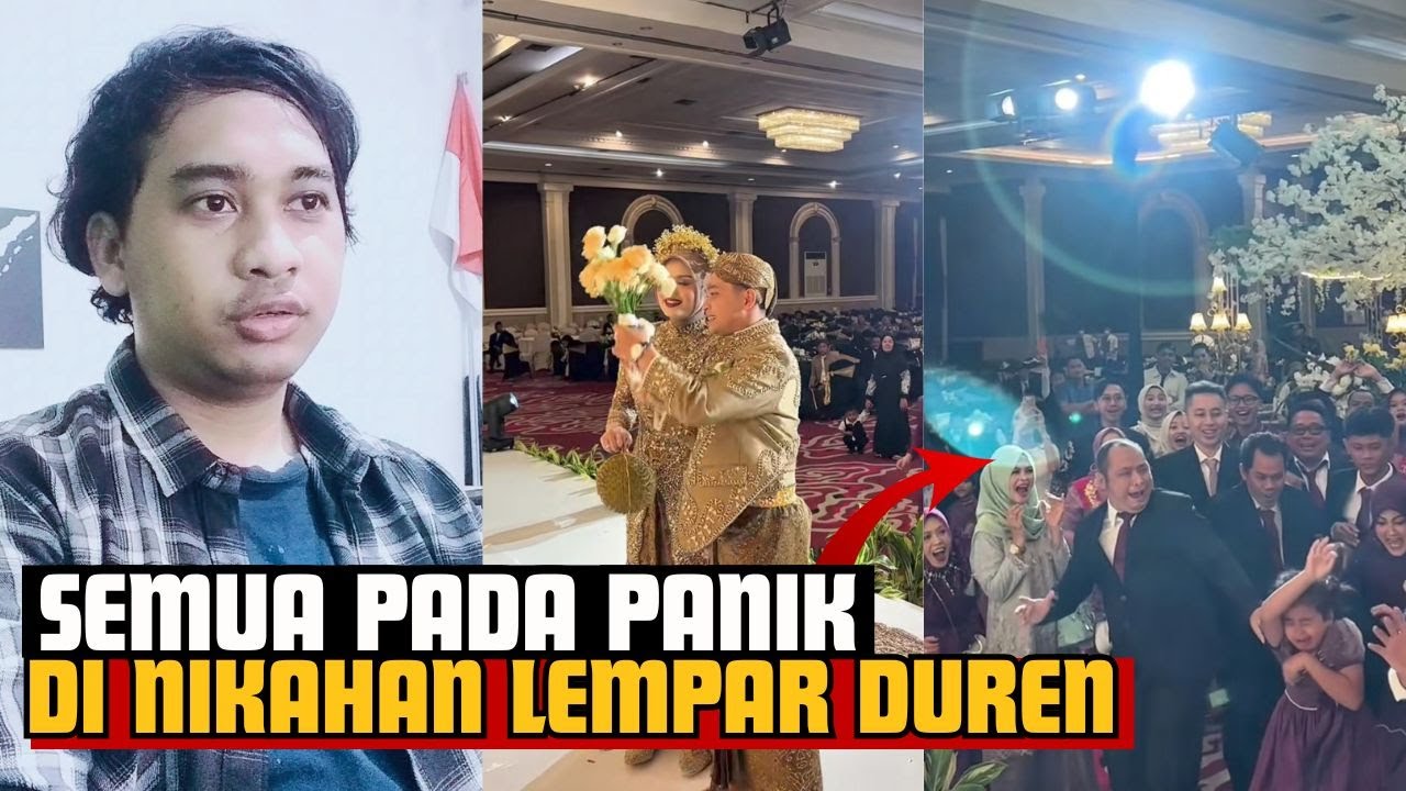 NIKAHAN LEMPAR BUNGA LEMPAR DURIAN 🗿 #160 - YouTube