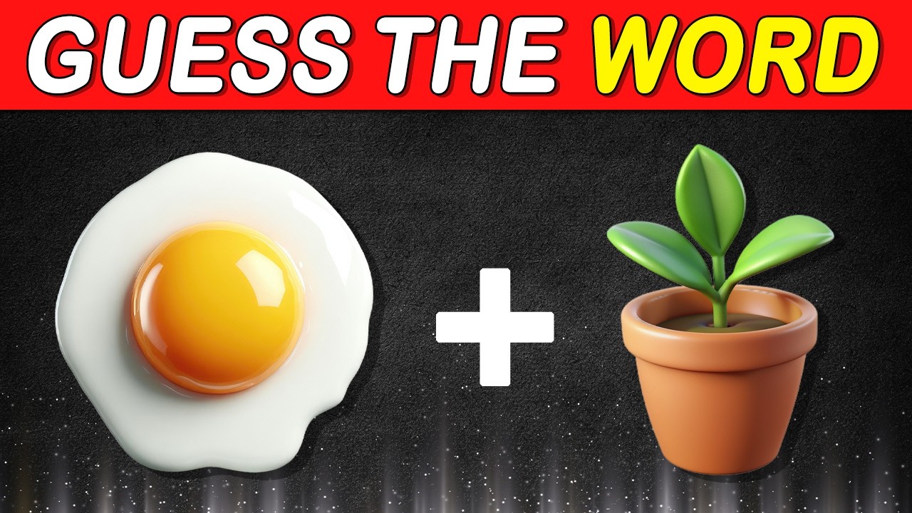 😃 Emoji Quiz Challenge! 📚 Can You Guess the COMPOUND WORD by Emoji ...