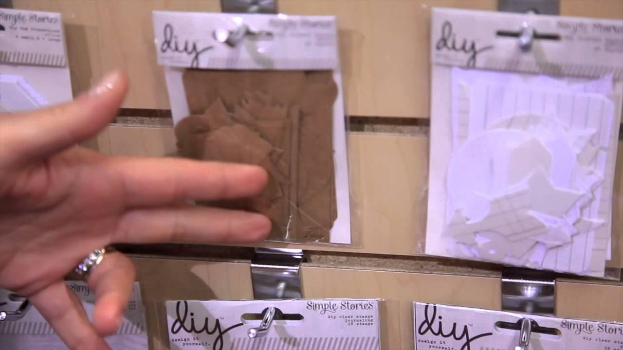 Simple Stories - DIY Design It Yourself Collection - YouTube