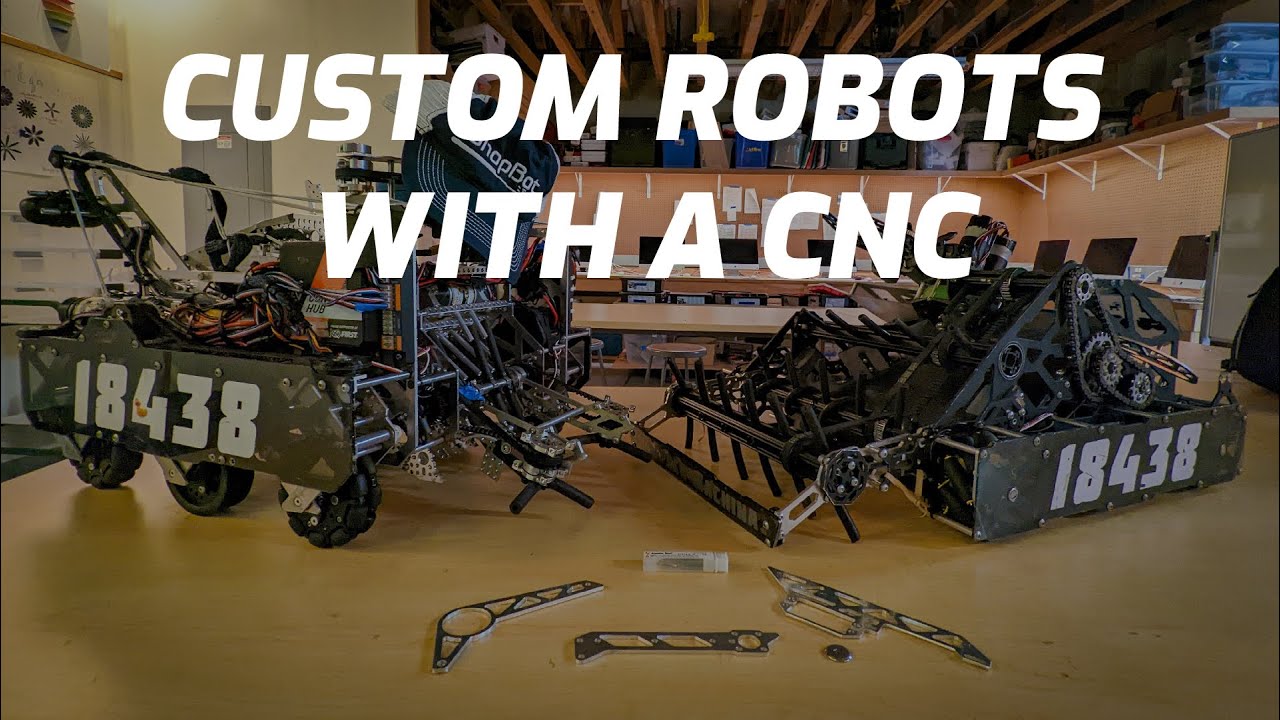 How We Make Custom Robots With Our CNC Router - YouTube