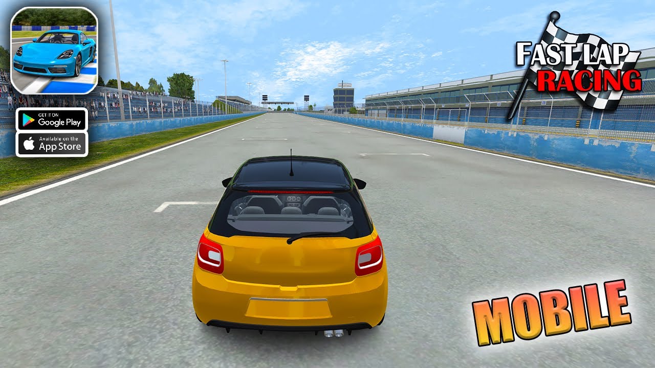 Fast Lap Racing Mobile Gameplay (iOS, Android) - YouTube