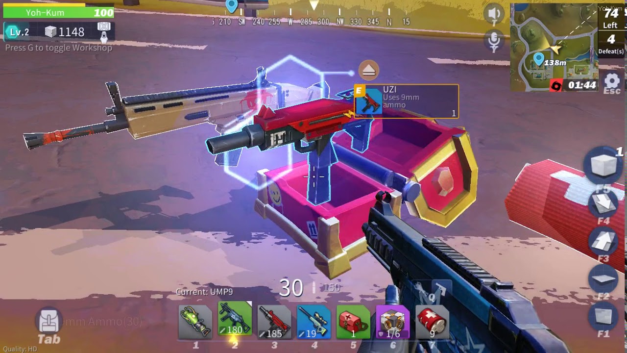 Test game play Creative Destruction trên PC =)) - YouTube