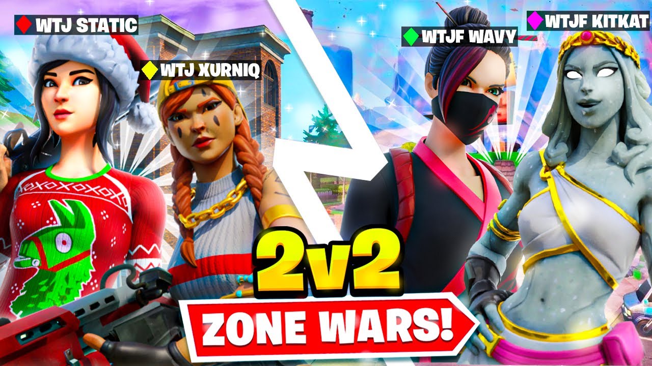 WTJ Members vs WTJ Future | $500 Fortnite Zone Wars 2v2 - YouTube