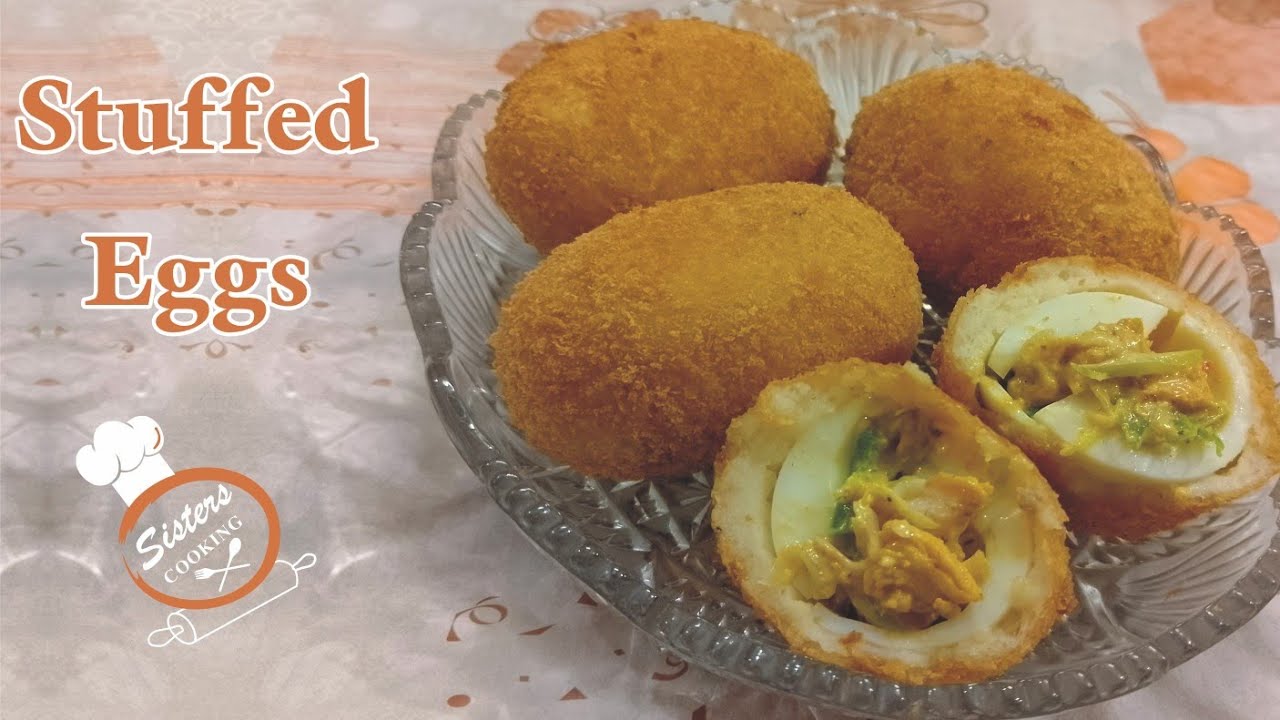 Stuffed Eggs🥚 | Chicken Stuffed Eggs | Unique Recipe | Winters Special ...