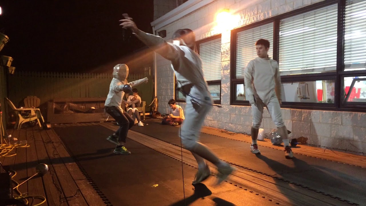Queens Fencing Club - YouTube