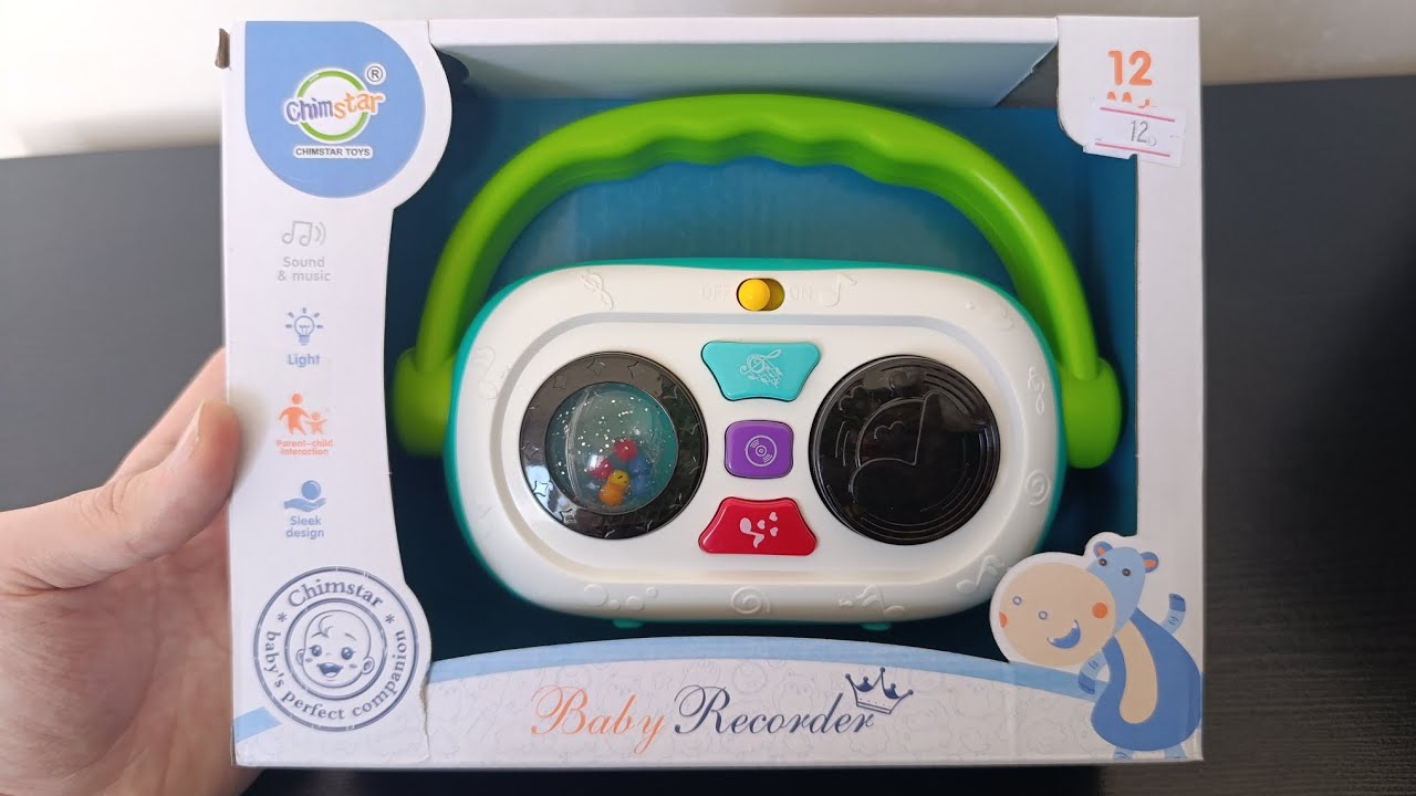 5 Minutes Satisfying With Unboxing Baby Recorder With Songs And Lights ...