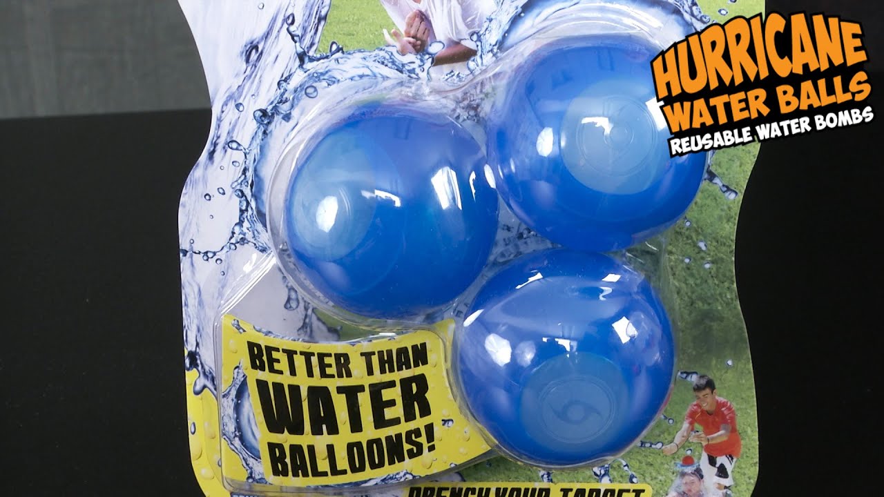 Hurricane Water Balls from Prime Time Toys - YouTube