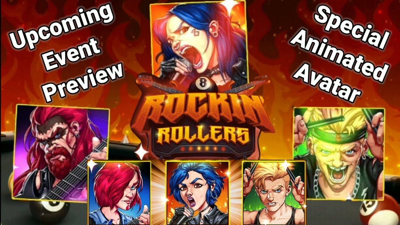 8 Ball Pool New Animated Avatars || 8 Ball Pool Upcoming Events ...
