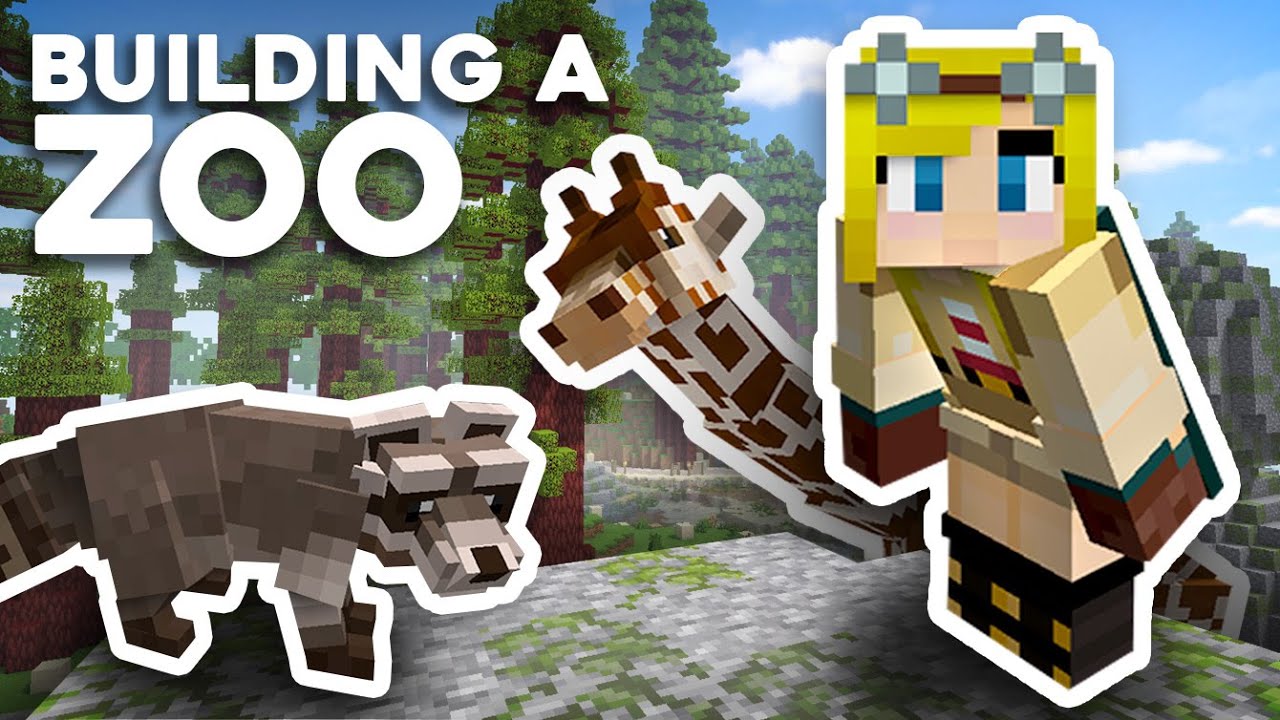 ZOOKEEPER FALSE 🦁 | Let's Build a Minecraft Zoo | 01 #ad - YouTube
