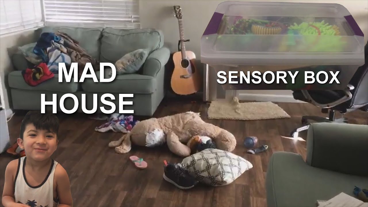 Autism Sensory Box | Messy Home - YouTube