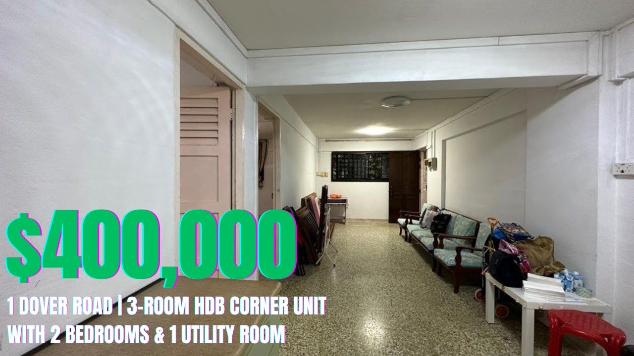 Singapore HDB | 1 Dover Road | 3-Room HDB | $400,000 #sghomes #hdb # ...
