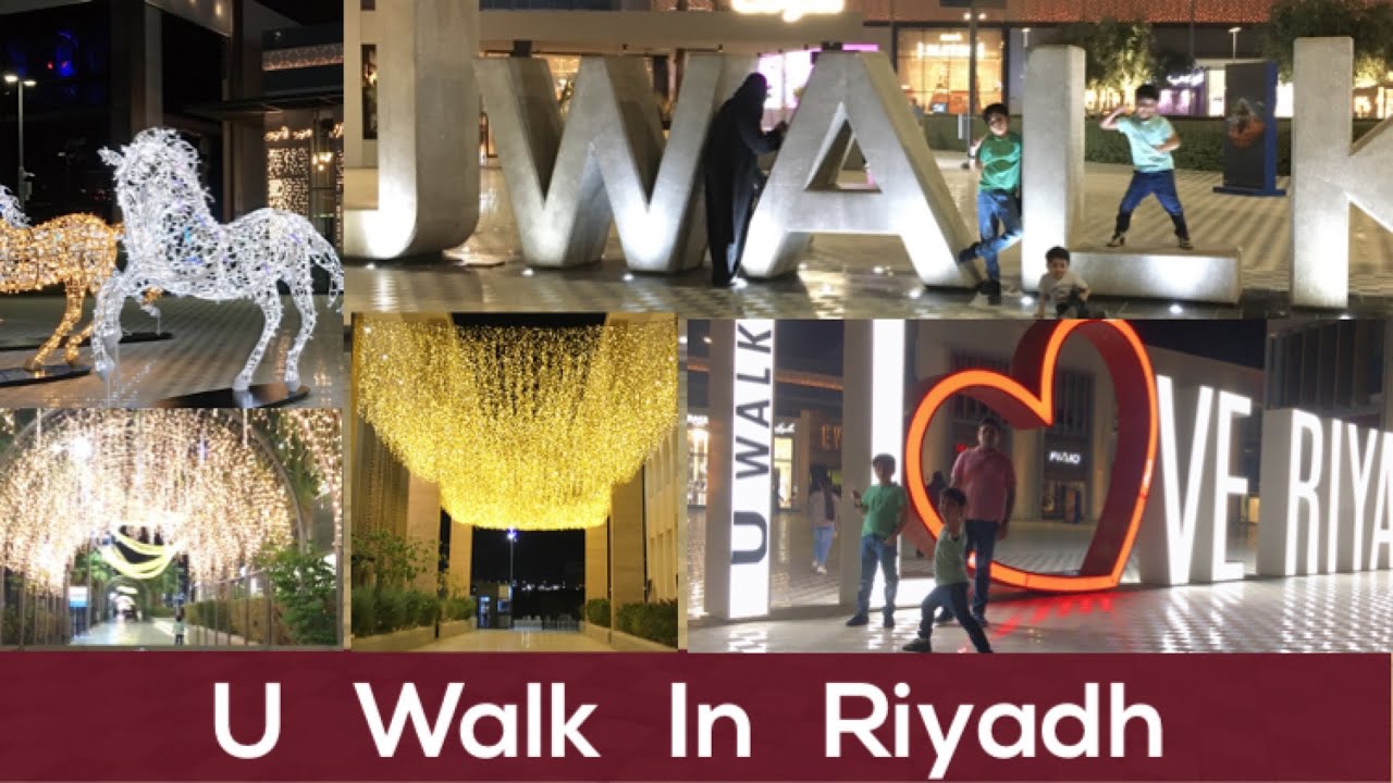 U Walk Riyadh || Best Place In Riyadh || @IndianMominSaudiArabia - YouTube