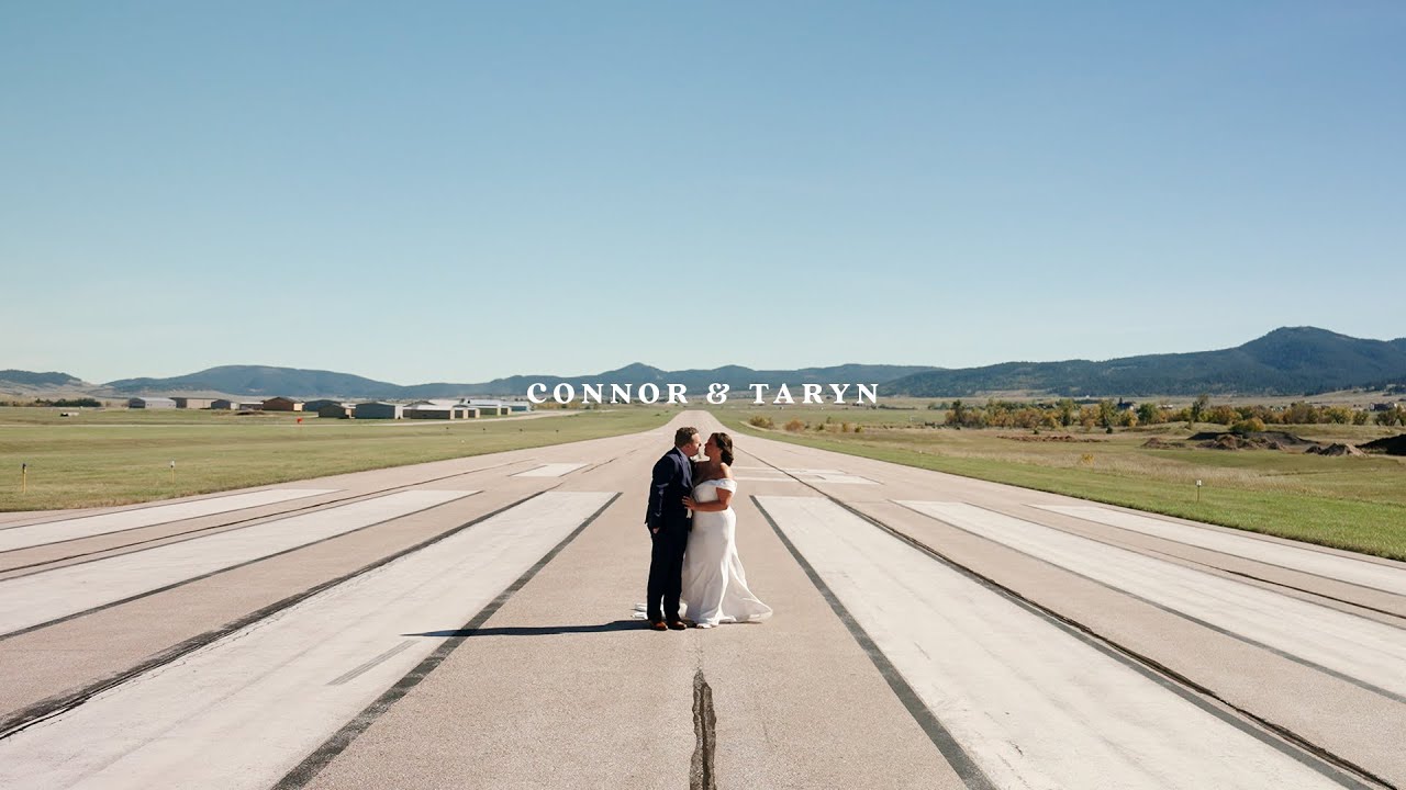 PILOTS Take Off Into Marriage | Black Hills Wedding Video - YouTube