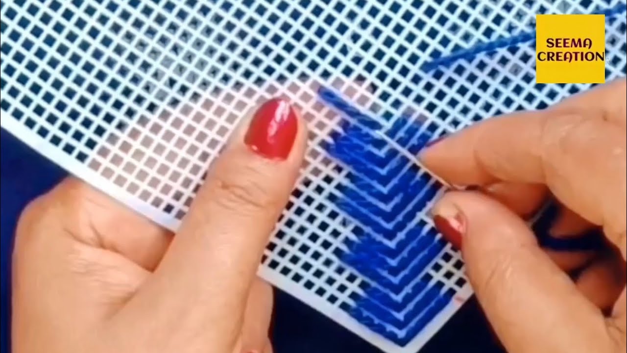 VERY LATEST AND UNIQUE PLASTIC CANVAS DESIGN IDEA FOR BEGINNERS MUST ...