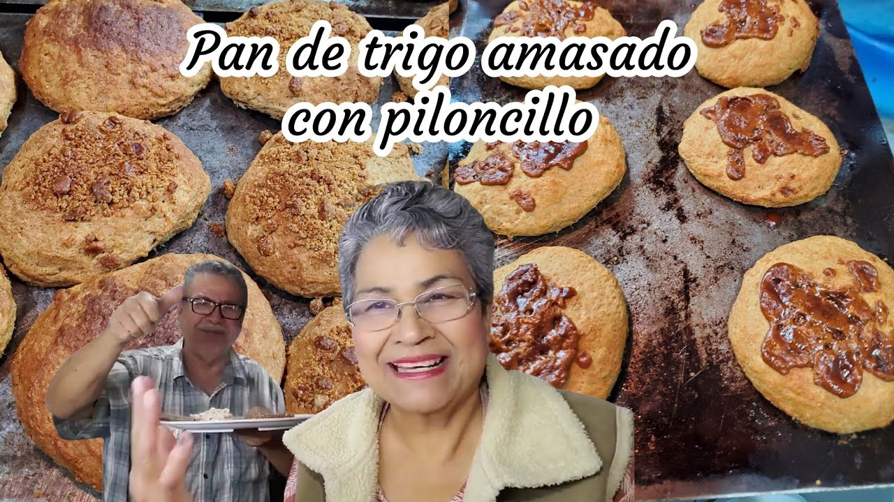 Pan de trigo integral amasado con piloncillo 😋👌👍| Cocina Tutuli. - YouTube