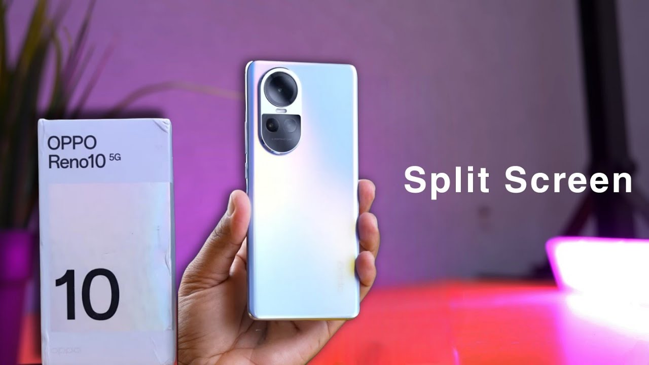 How to Split Screen in OPPO Reno 10 | OPPO Reno 10 5G me Dual Screen ...