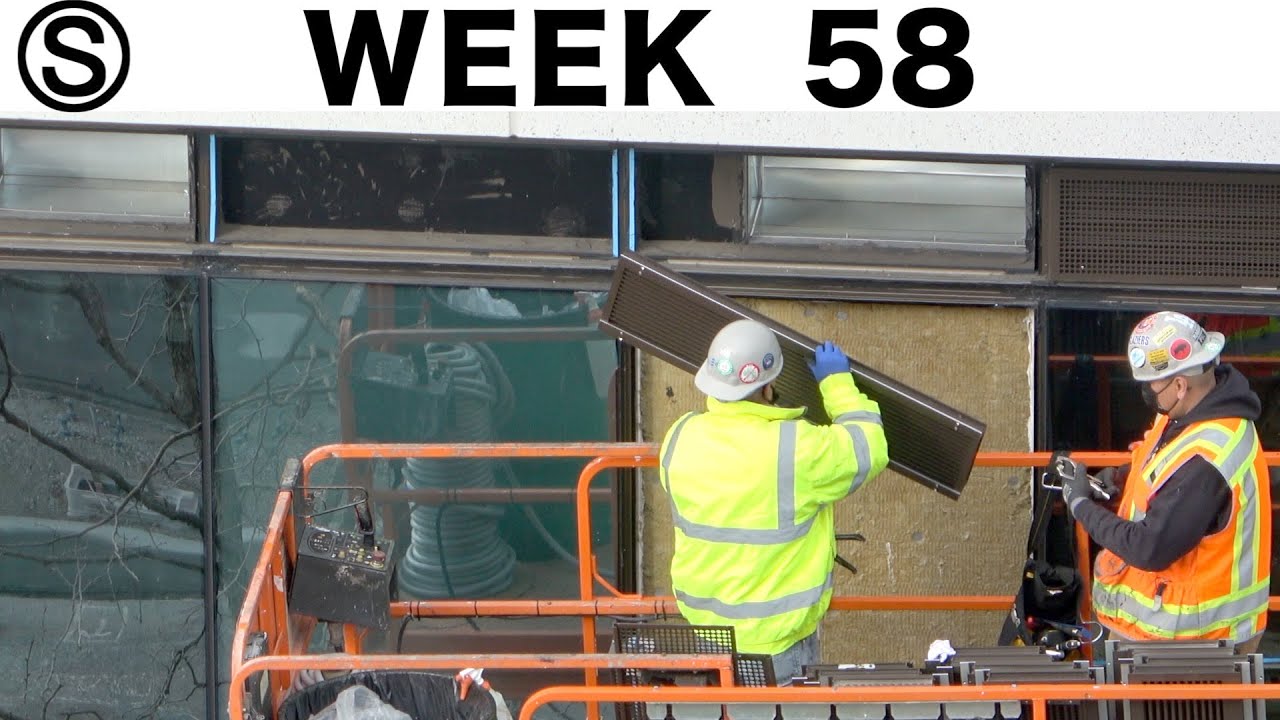 One-week construction time-lapse with closeups: Week 58 of the Ⓢ-series ...