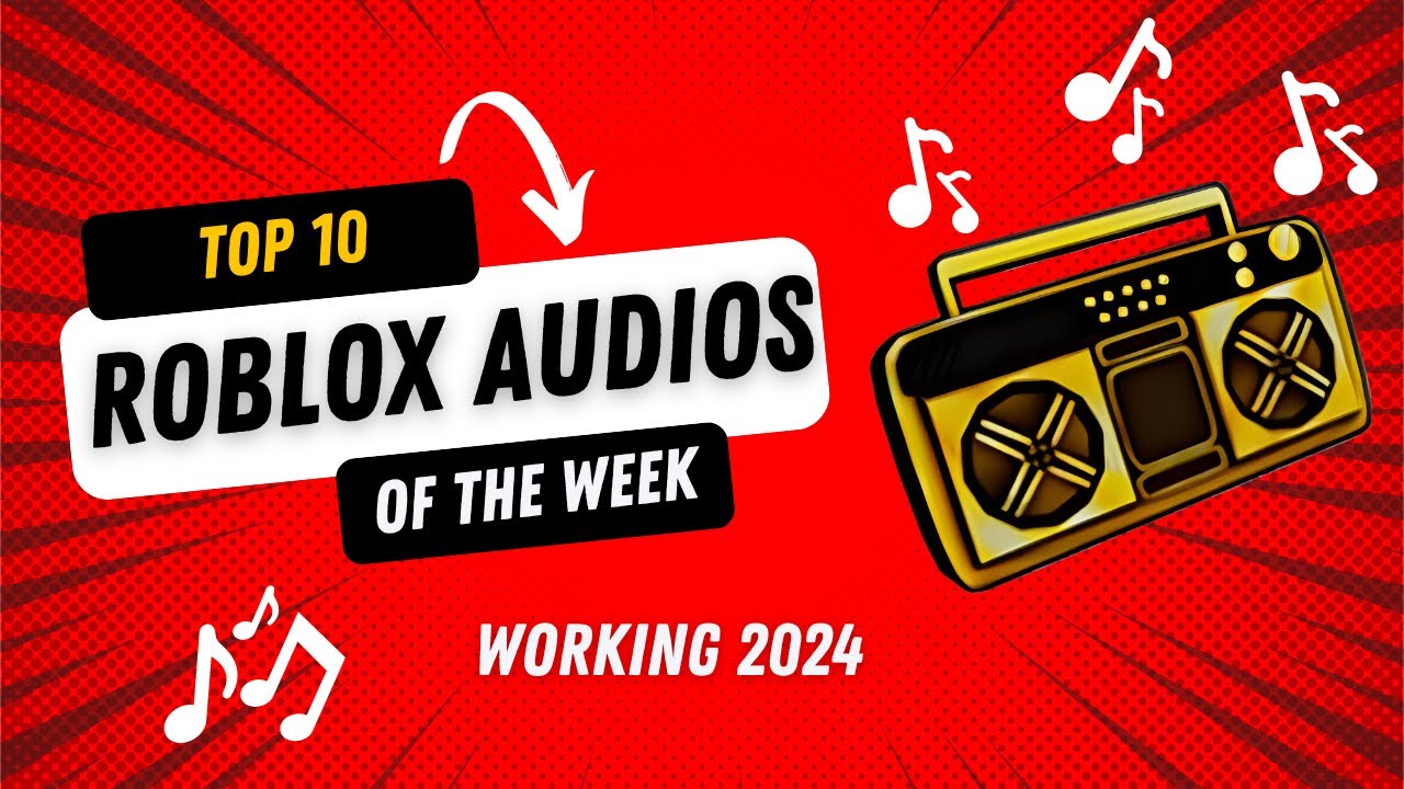 Roblox Audio Codes: Top 10 Hits of the Week! [WORKING MAY 2024] - YouTube
