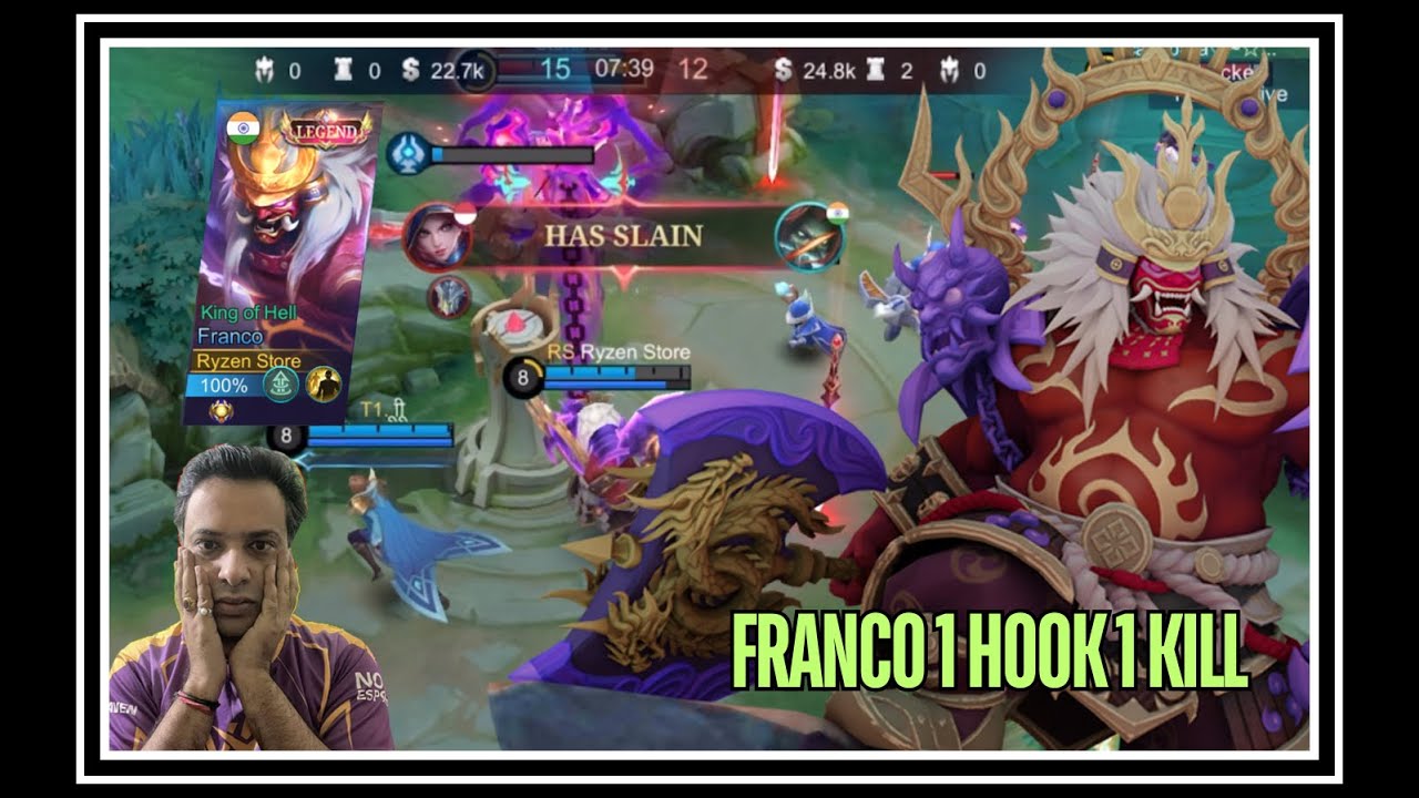 Franco "King of Hell" | Franco Legend Skin I Franco Mobile Legends ...