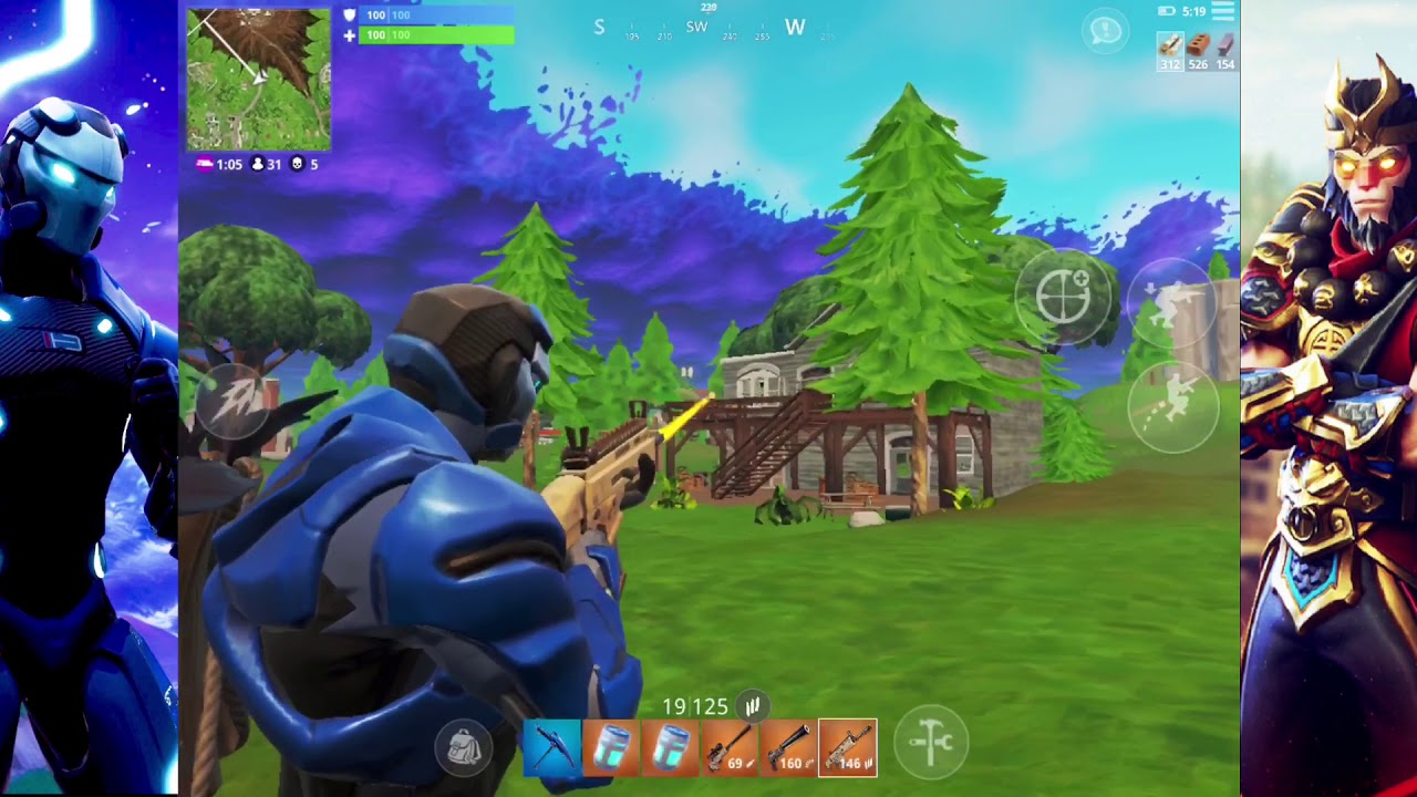 FORTNITE MOBILE SOLID GOLD SOLO SQUAD HIGHLIGHTS - YouTube