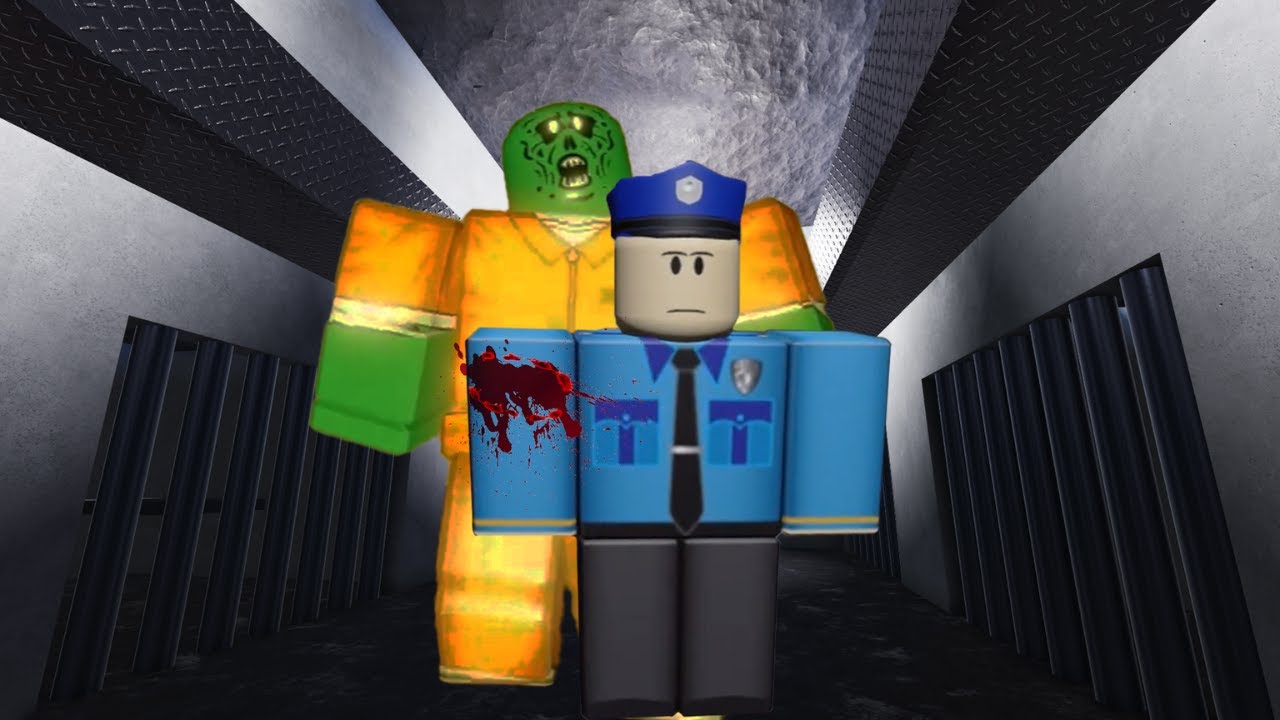 THE VIRUS PRISONER BIT THE COPS INSIDE PRISON?! - Roblox The prison ...