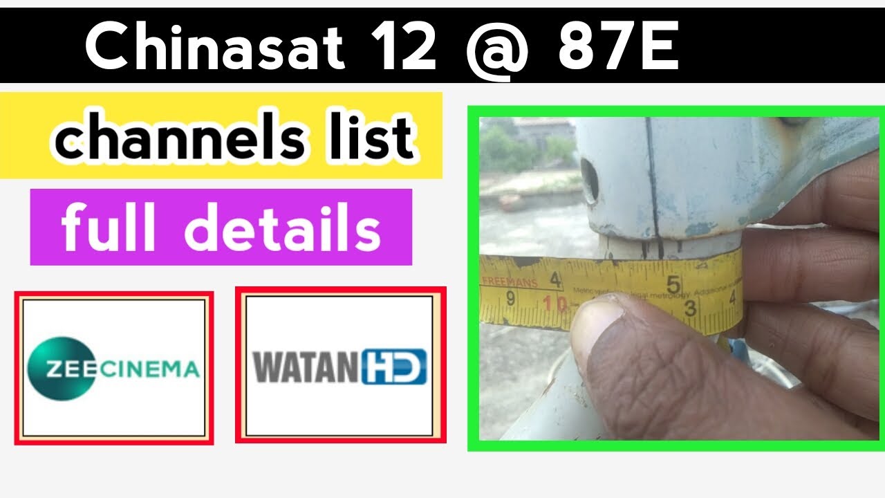 87e dish setting 2 full details | chinasat 12 at 87.5°E Satellite ...