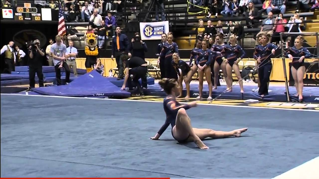 Mary Jane Horth (Illinois-Champaign) 2016 Floor vs Missouri 9.8 - YouTube