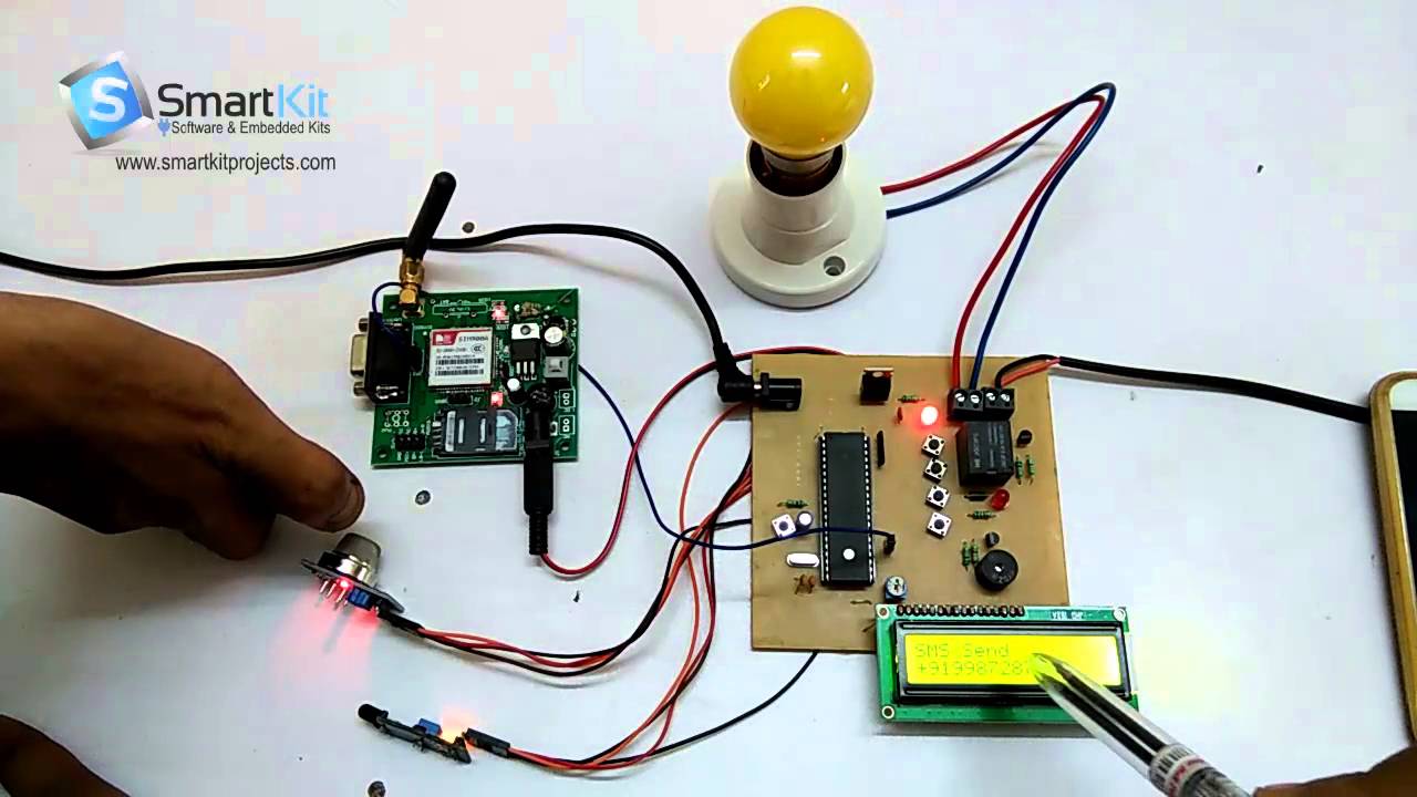 Industry and Home Safety System with SMS Notification using PIC ...