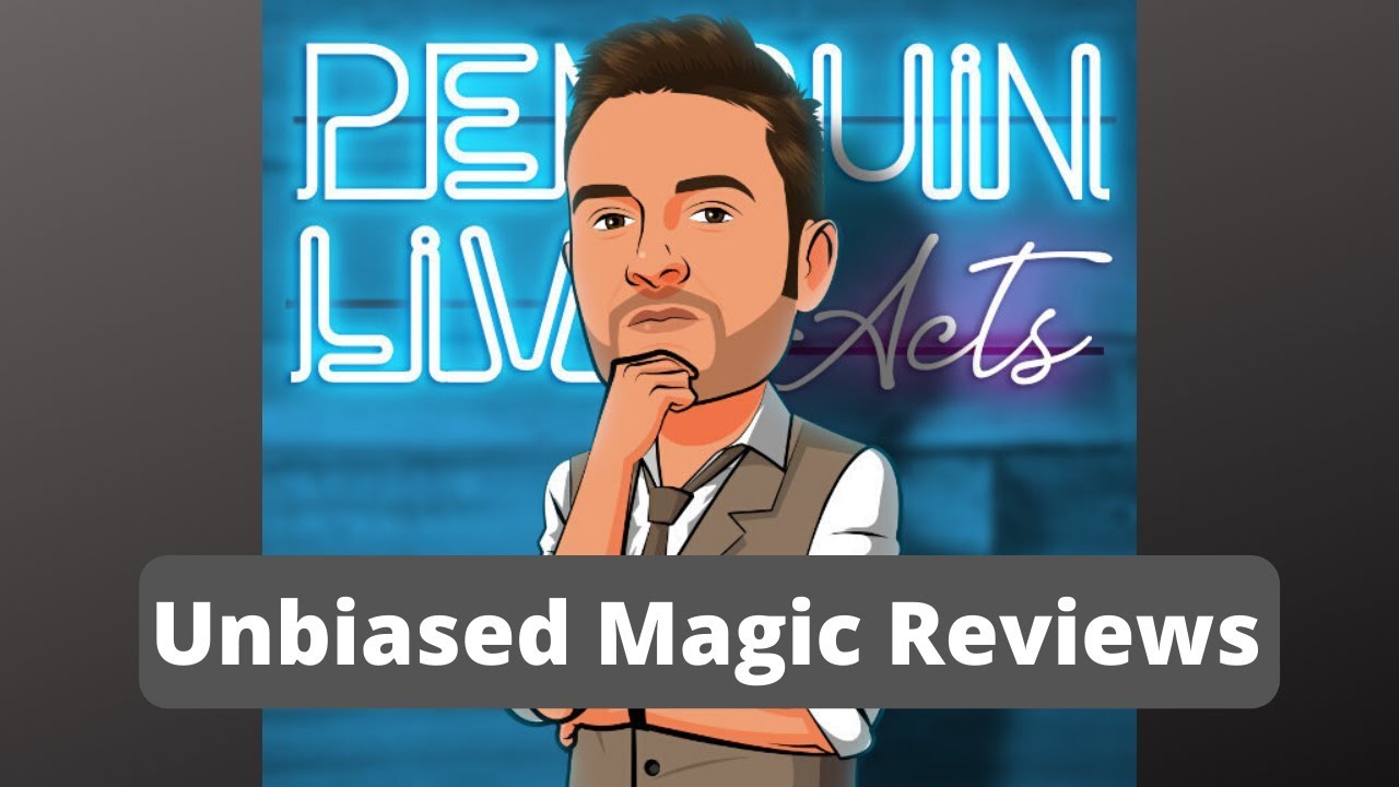 Magic Review: Alex Marsh Penguin Live Act - YouTube