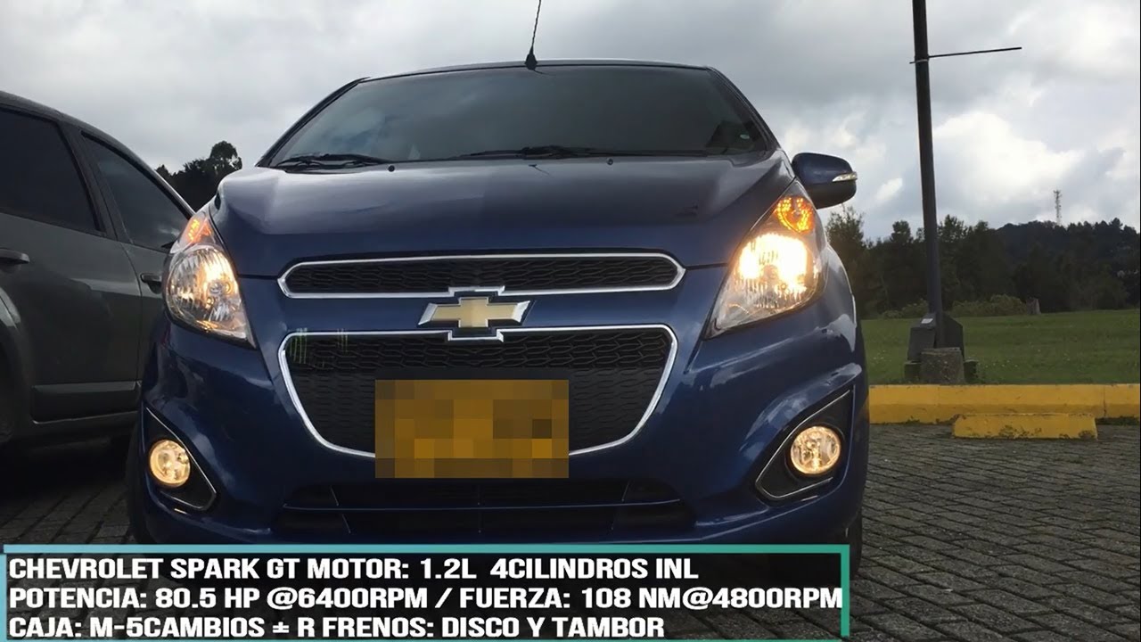 Prueba: Chevrolet Spark GT 2016 - YouTube