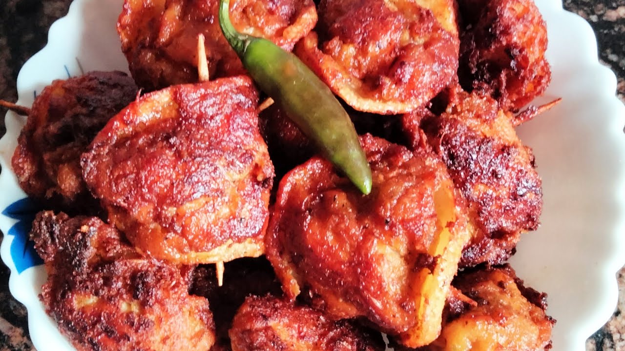 potato chicken fry// butterfly chicken fry// chicken recipe//chicken ...