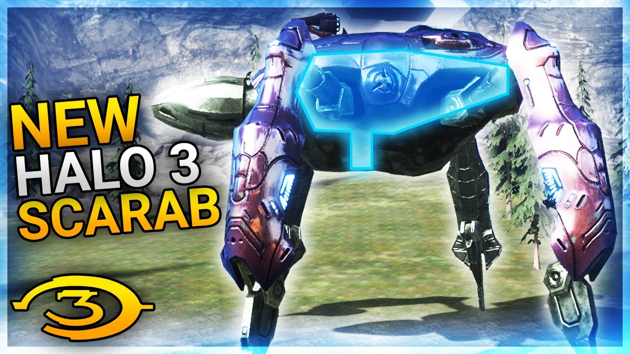 FINISHING THE MASSIVE INTERIOR TO THE CUT E3 SCARAB - Halo 3 Mods #382 ...