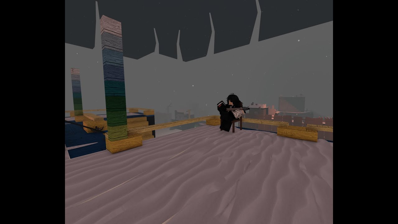 Decaying Winter | Red Guitar During Storm - YouTube