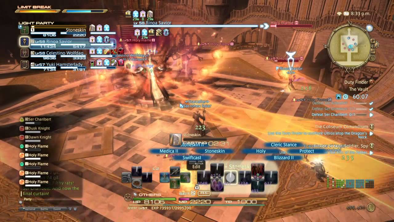 Final Fantasy XIV Heavensward|The Vault| WHM POV| Last Boss - YouTube