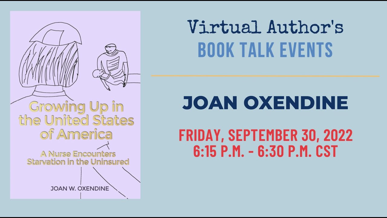 2022 Author Book Talk Event - Joan Oxendine - YouTube