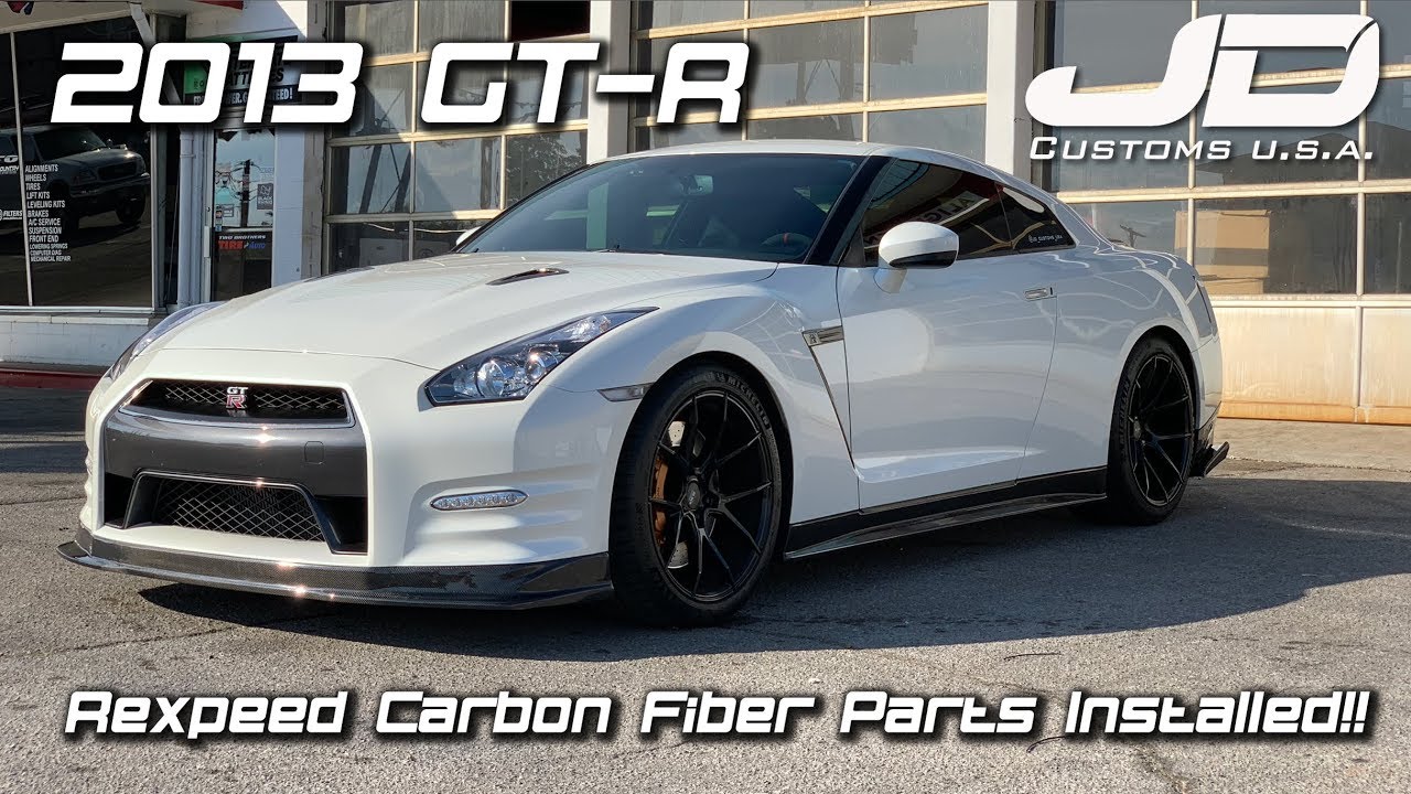 Rexpeed Carbon Fiber Installed On My Nissan R35 GT-R! | 4K - YouTube