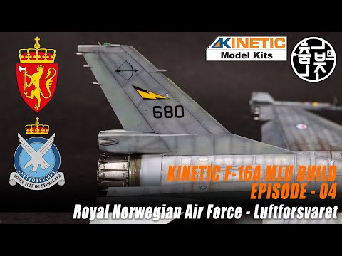 1/48 Kinetic F-16 MLU build ep.04, The final episode