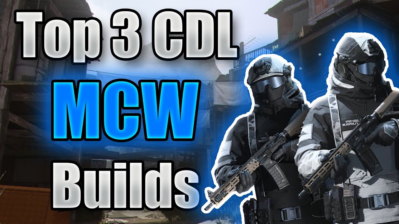 The Top 3 CDL Pro MCW Loadouts! MWIII Meta Class! - YouTube